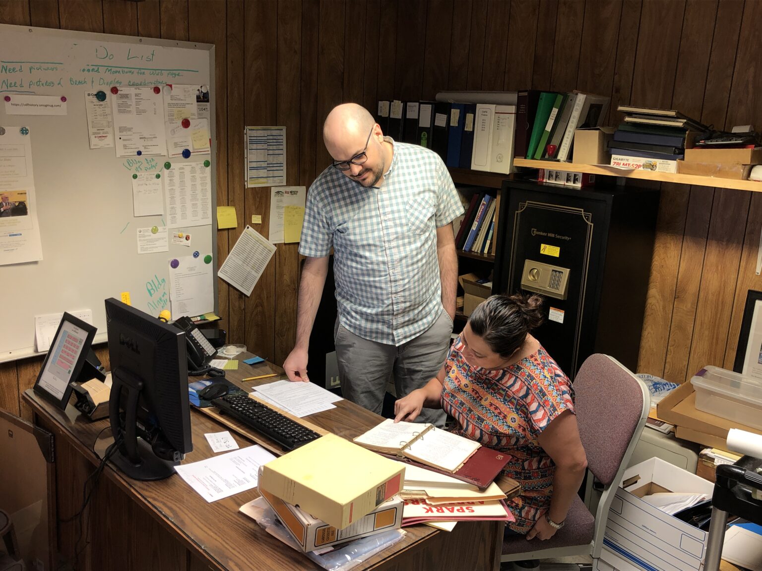 Preservation work at the museum - Cal Fire Museum